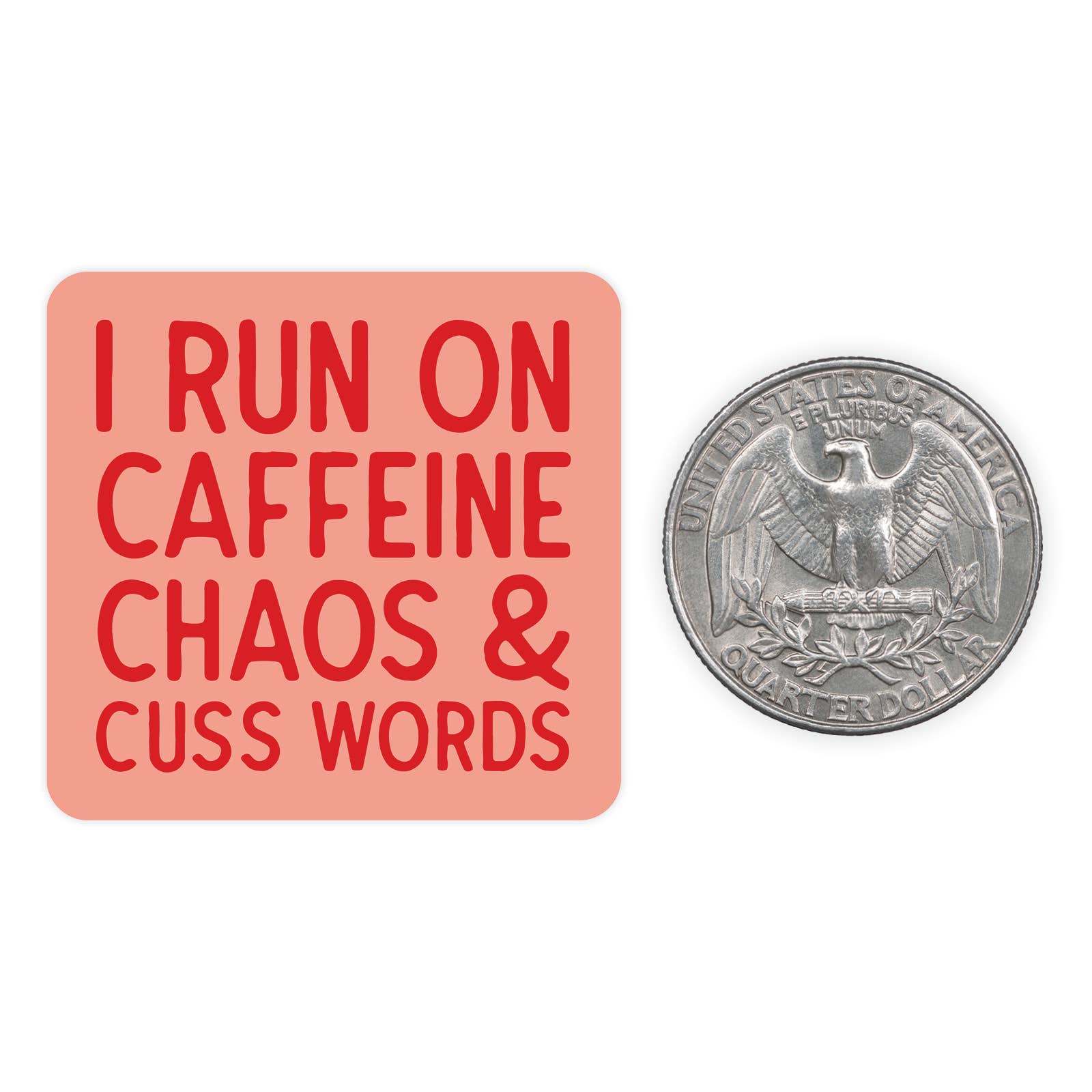 Cuss Words - Mini Sticker – Pine & Moss