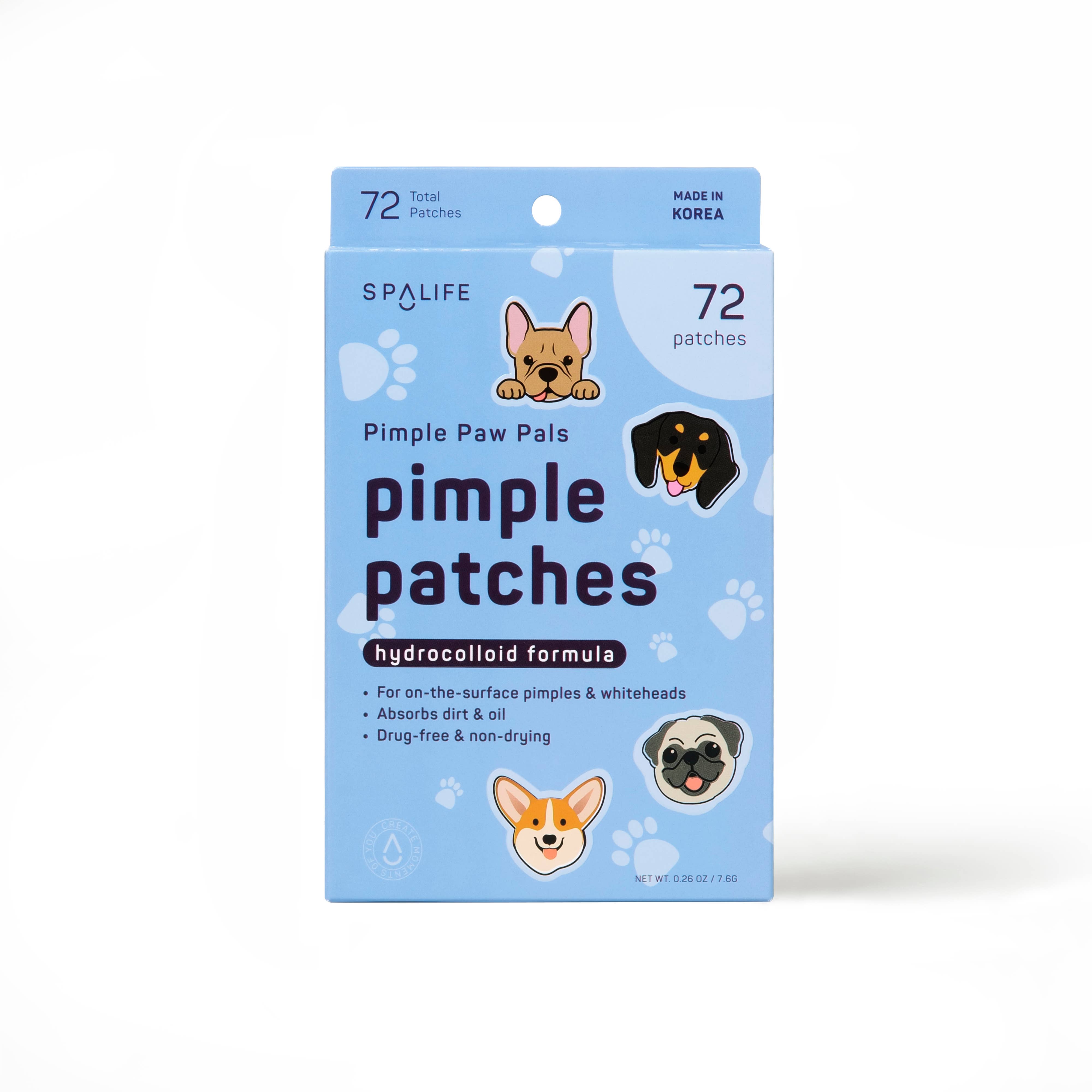 Pimple Paw Pals Hydrocolloid Pimple Patches – Pine & Moss