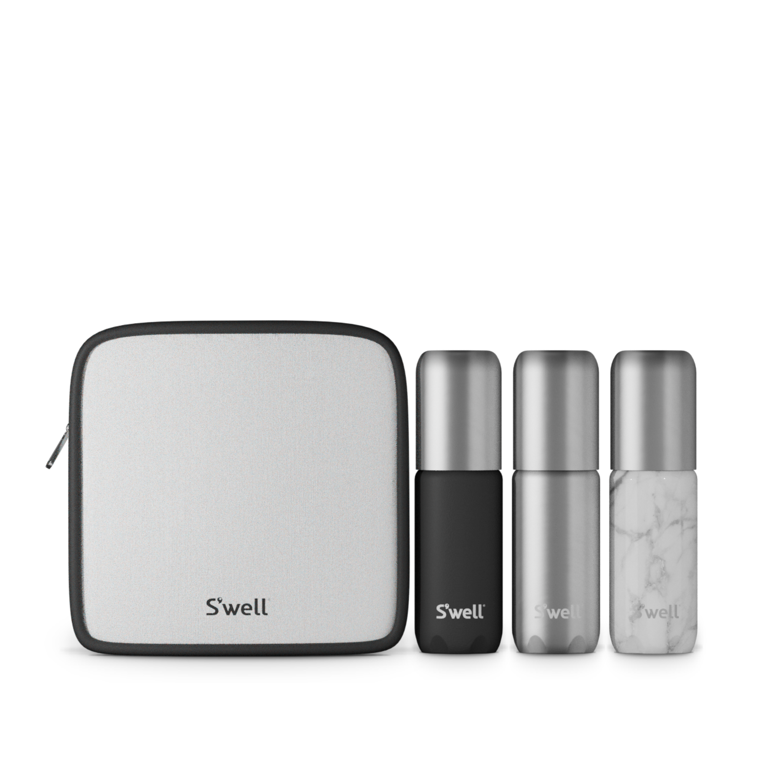 Onyx Travel Bottle Set – Pine & Moss